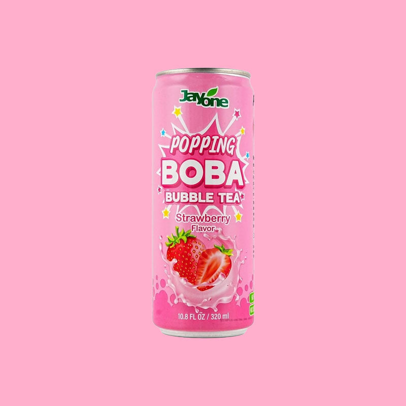 Jayone Boba Bubble Tea Strawberry 10.82oz (Korea) – Exotic Snaxx